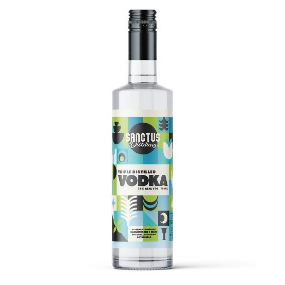 Triple Distilled Vodka - Sanctus Brewing Co